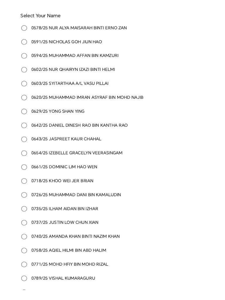End of Topic Test - Topic 4 | PDF | Onomastics | Malaysia