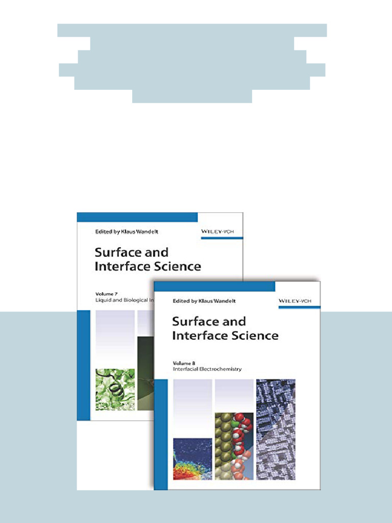 (Ebook) Surface and Interface Science, Volumes 7 and 8: Volume 7 ...