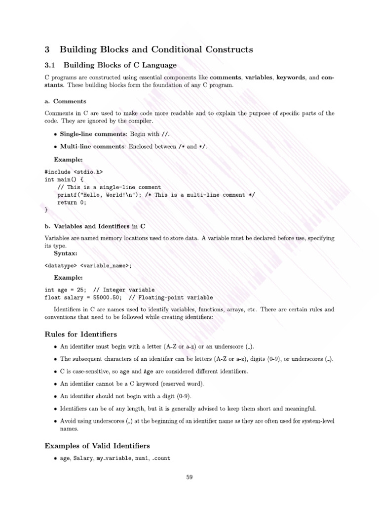Module -3 (C Programming_linux)-Part 1-1 | PDF
