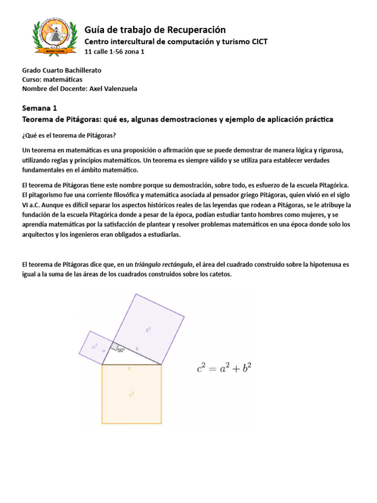 Hoja de Trabajo Vectores Mru Mrua | PDF | Triángulo | Geometría Elemental