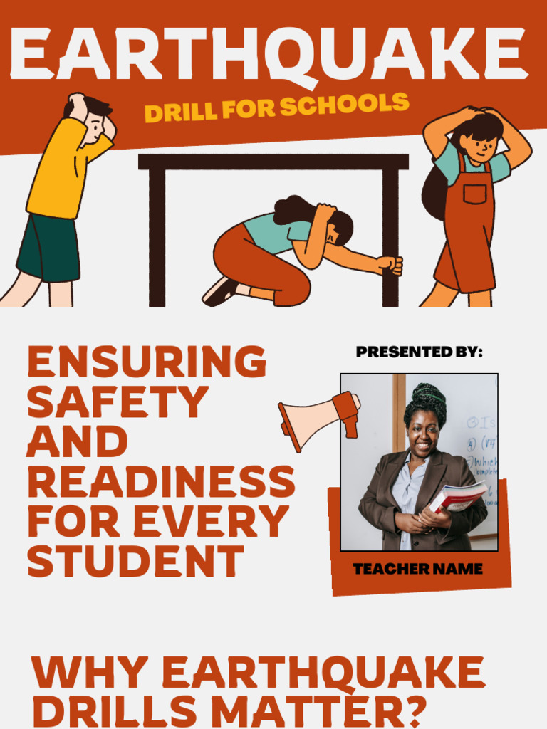 Copy of Earthquake Drill for Schools | PDF | Earthquakes | Emergency ...