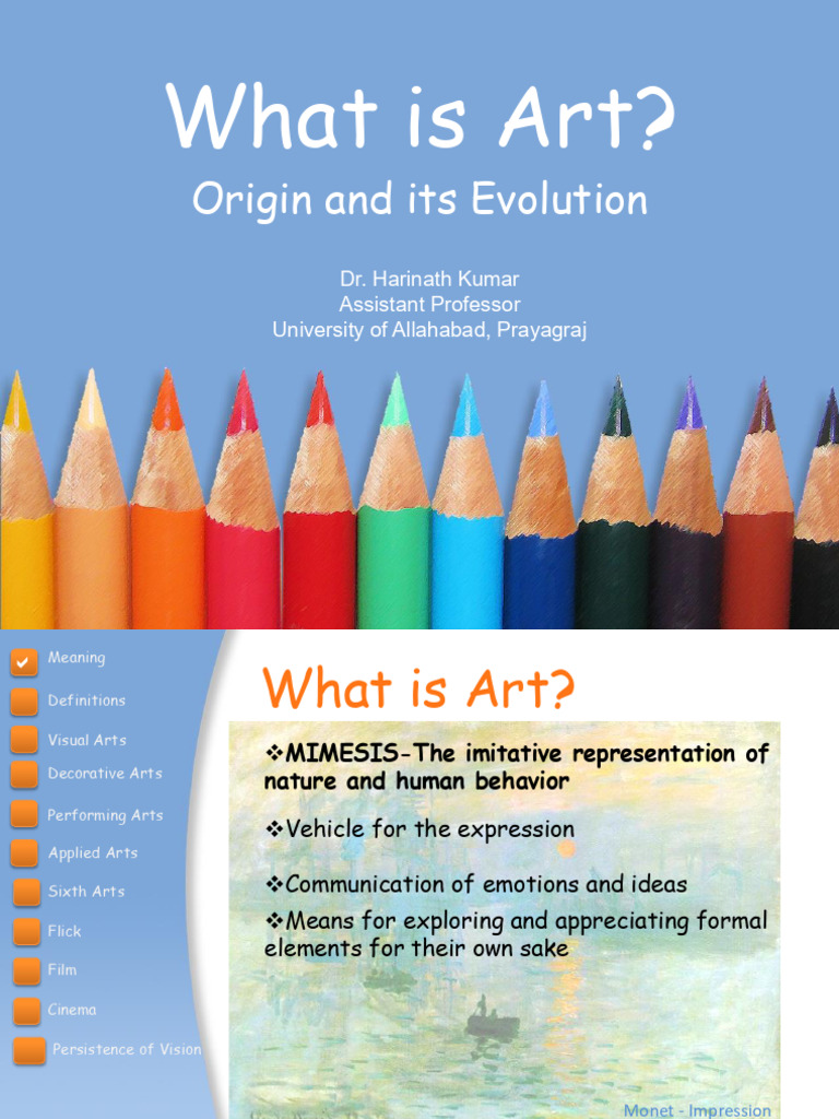 What Is Art... | PDF | Movie Theater | The Arts