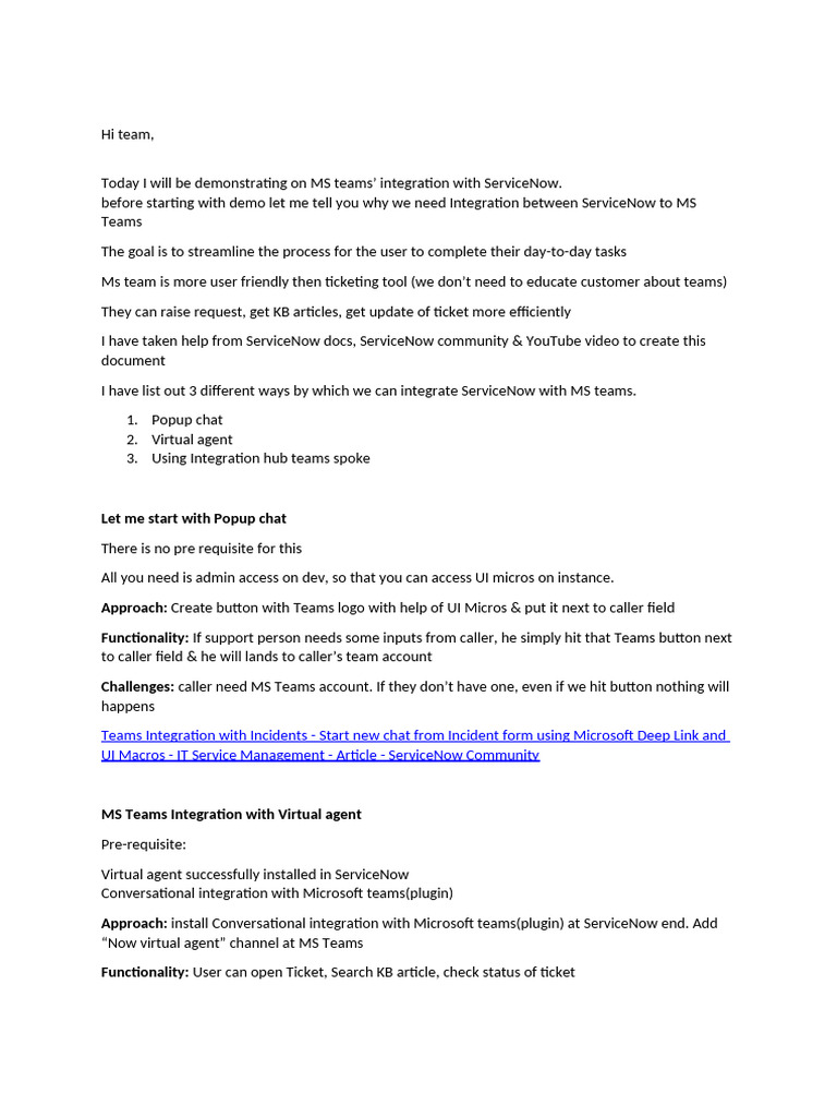 MS Team Demo | PDF | Software | Computing