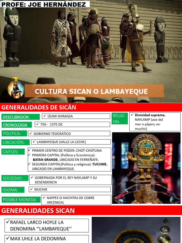 Cultura Sican: Historia y Cerámica | PDF