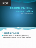 VY Advancement Flap for Fingertip Injuries | PDF | Finger | Hand