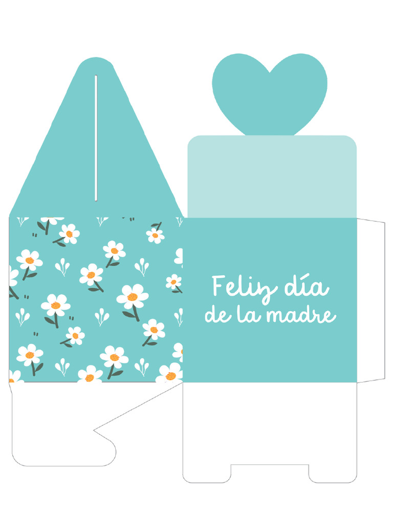 Caja Regalo Dia De La Madre Pdf