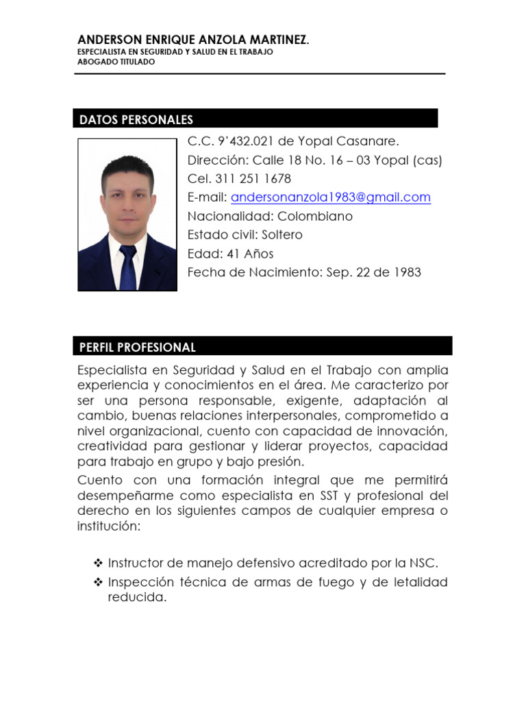 Anderson Anzola | PDF | La seguridad