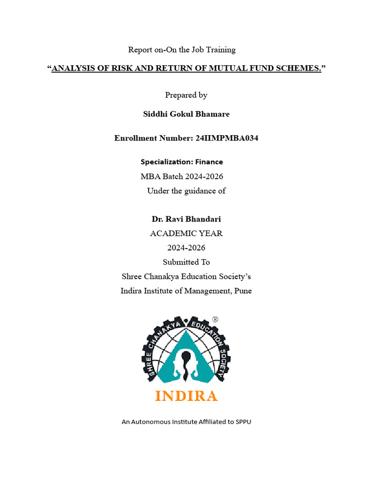 Sip Fornt Page | PDF