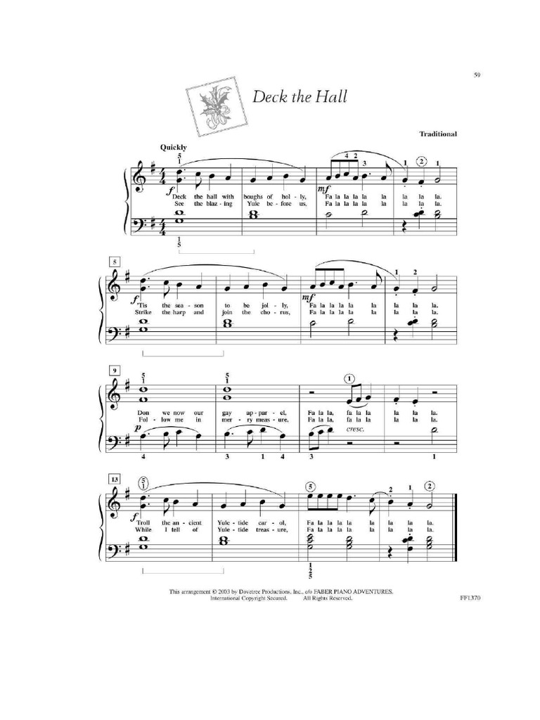 Deck The Hall | PDF