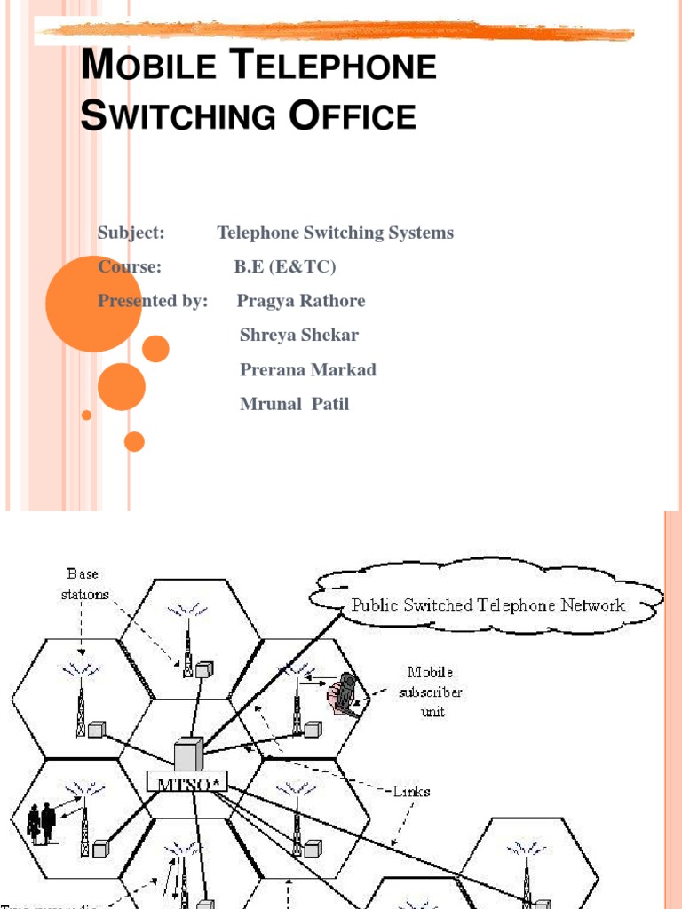 MTSO | PDF | Telephony | Mobile Phones