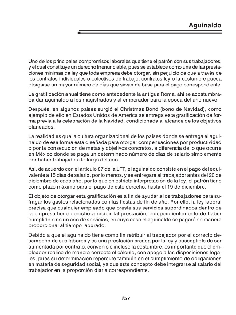 Aguinaldo: Cálculo y Normativa Laboral | PDF | Salario | Derecho laboral
