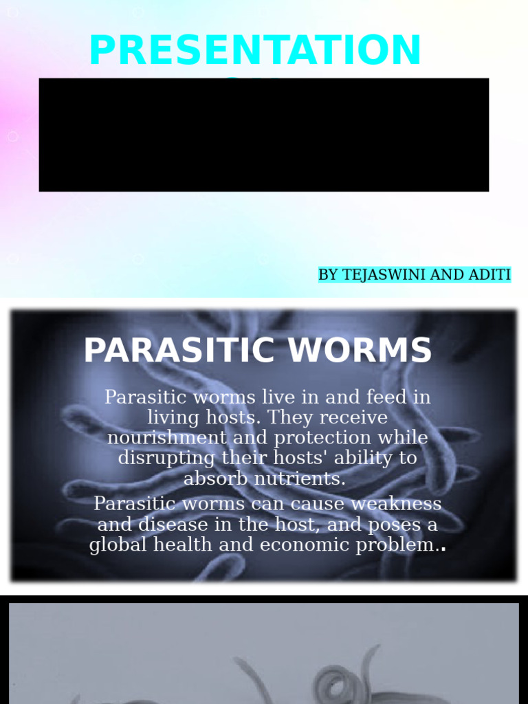 Parasitic Worms(Biology) | PDF | Parasitology | Medical Specialties