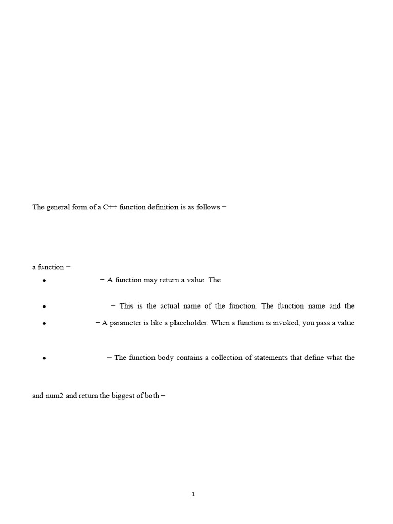 Unit 3 | PDF | Parameter (Computer Programming) | Pointer (Computer Programming)