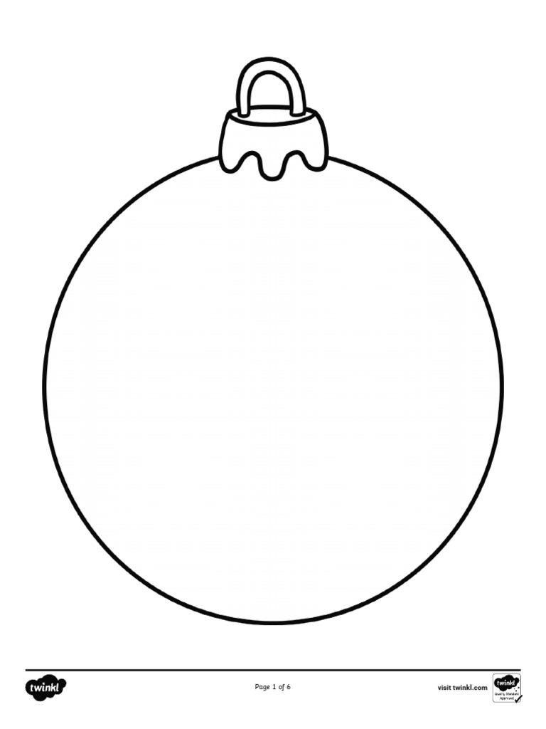 Blank Ornament Template Us Pd 1729712763 Ver 1 | PDF