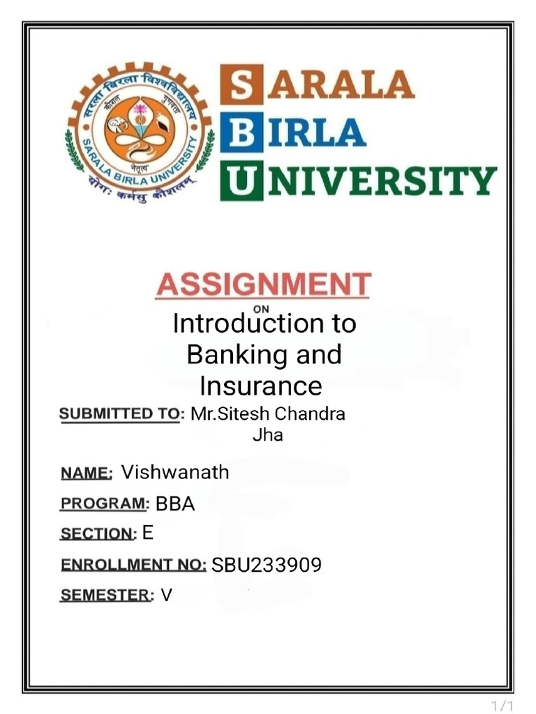 Banking Assignment With Sanction and Repayment | PDF | Interest | Loans