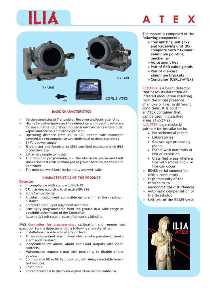 ATEX Certified Smoke and Fire Detector | PDF | Power Supply ...