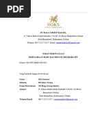 Contoh Nota Retur Pajak dan Formatnya | PDF