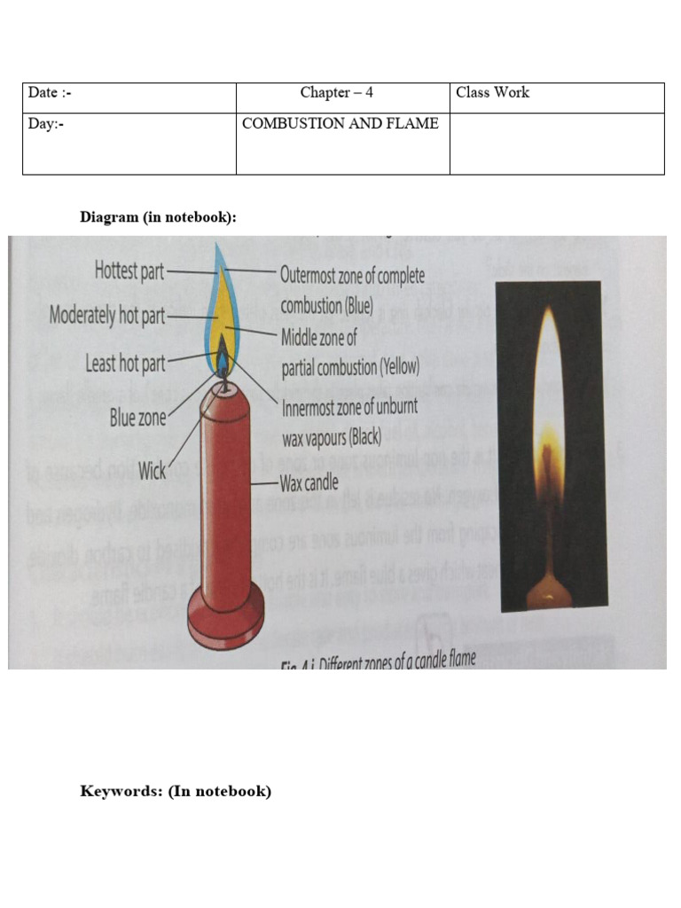 Combustion and Flame: Key Concepts and Questions | PDF | Combustion | Fires