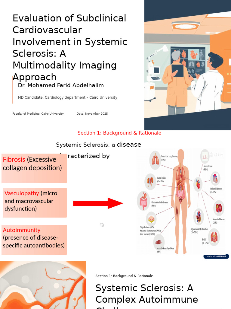 Evaluation of Subclinical Cardiovascular Involvement in Systemic ...