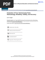 Vertical Jump Assessment Protocol | PDF