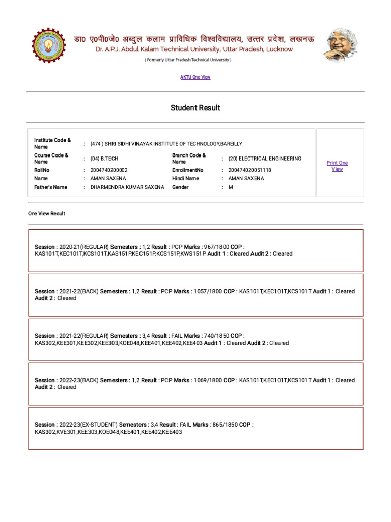 One View by AKTU SDC Team (2) | PDF | Electronics | Digital Electronics