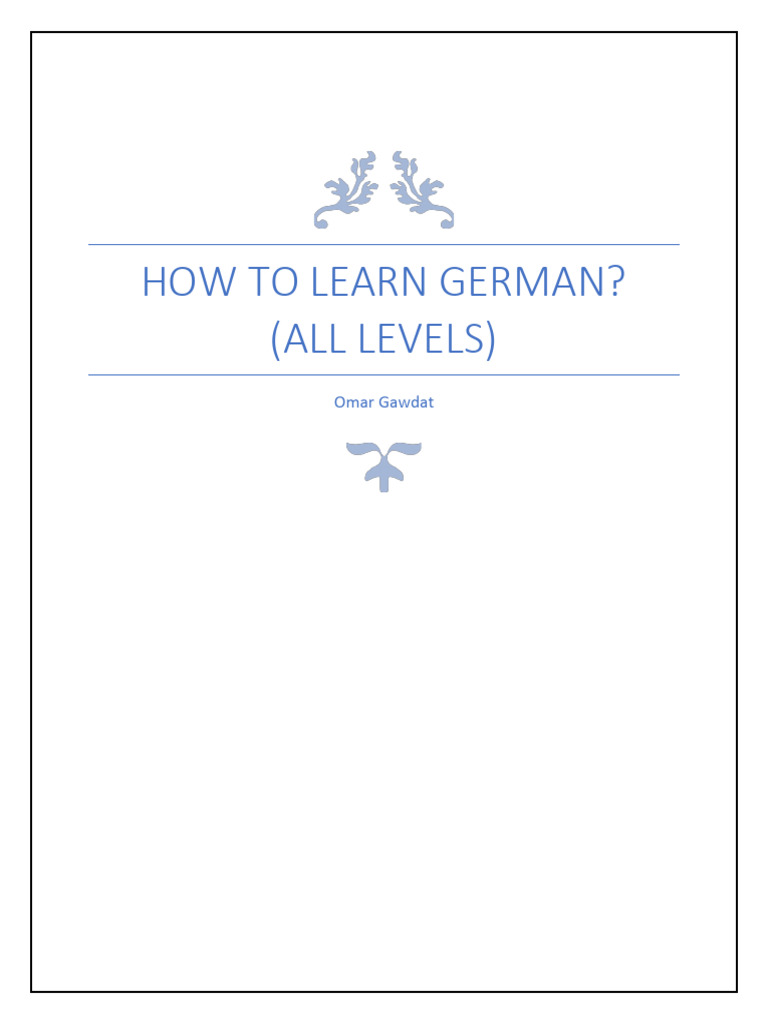 German Map | PDF