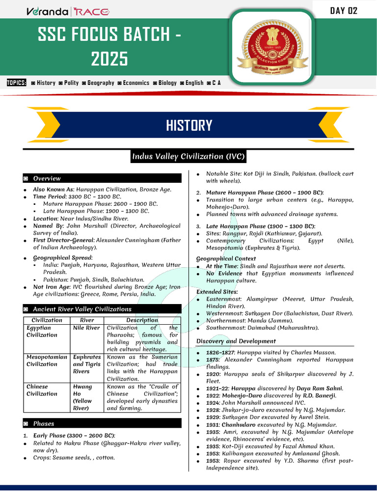Day 02 Ssc Focus Batch 2025 Pdf Planets Moon