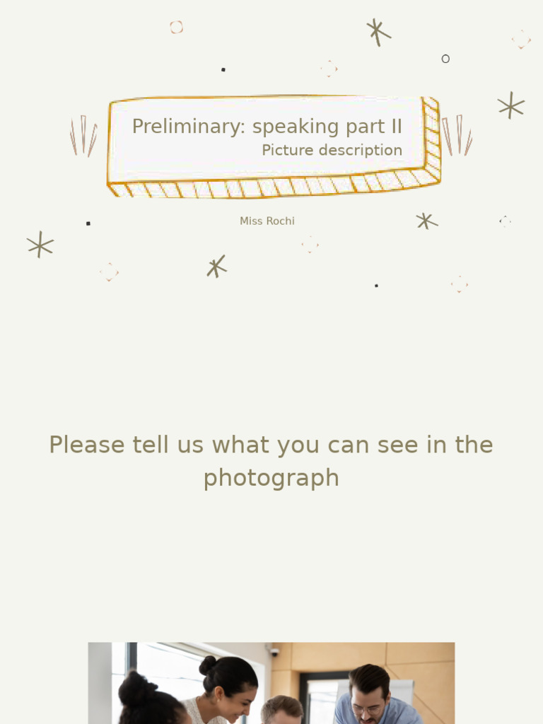 Pet Speaking Part II | PDF