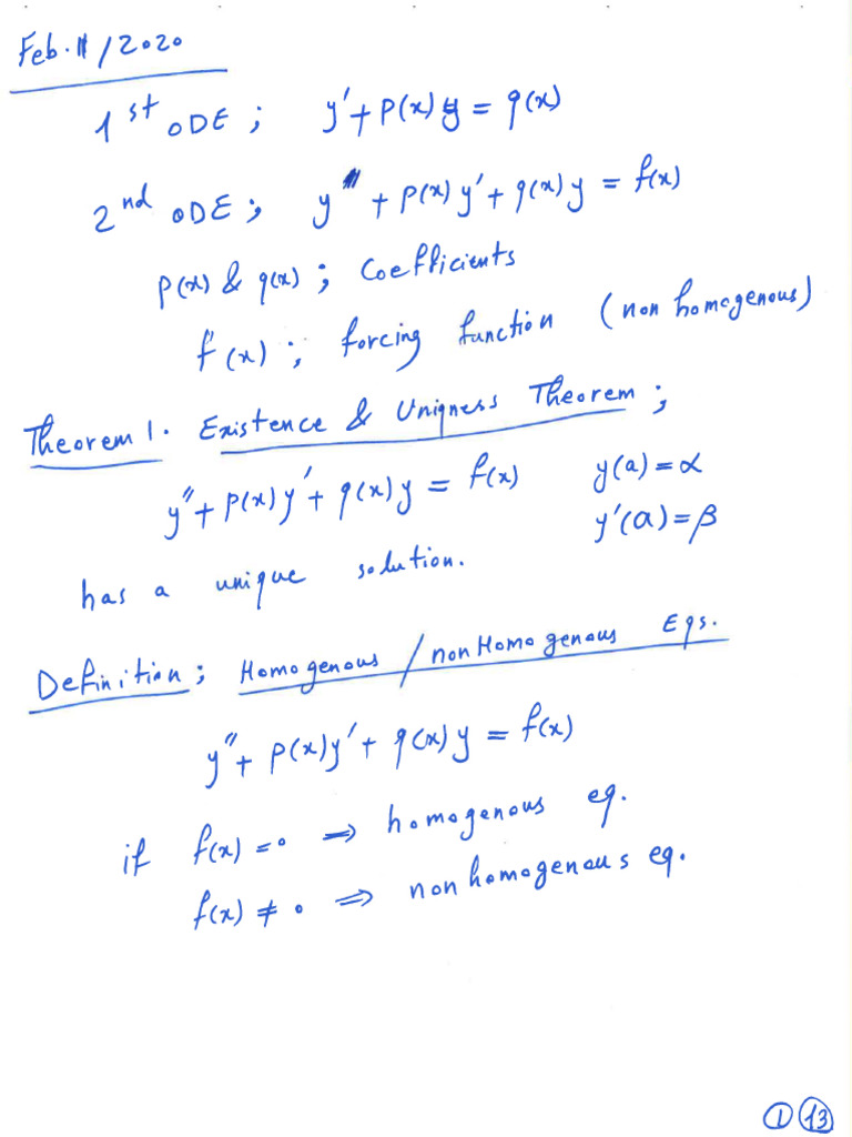 Class Notes 5 | PDF
