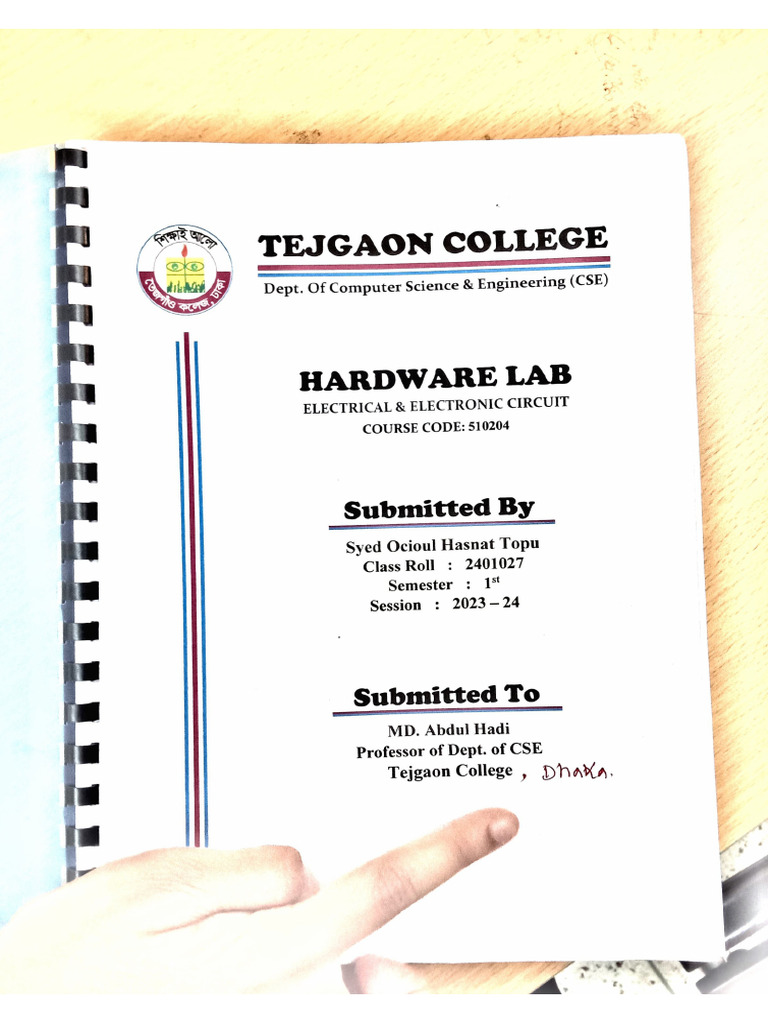 EEC Lab Report | PDF