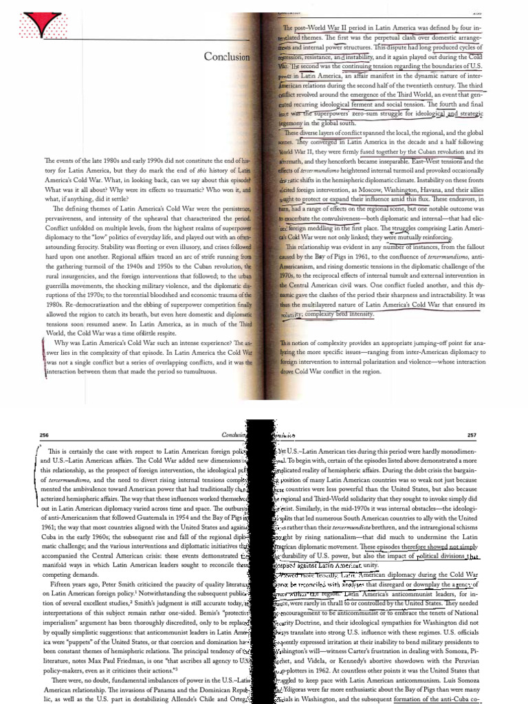Latin America's Cold War Pp. 254-271 | PDF | Sandinista National ...