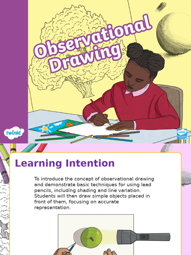 Au Va 1749711891 Visual Arts Observational Drawing Powerpoint Ver 2 ...