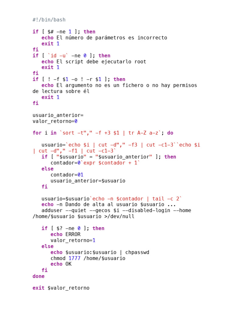Linux Shell Script | PDF