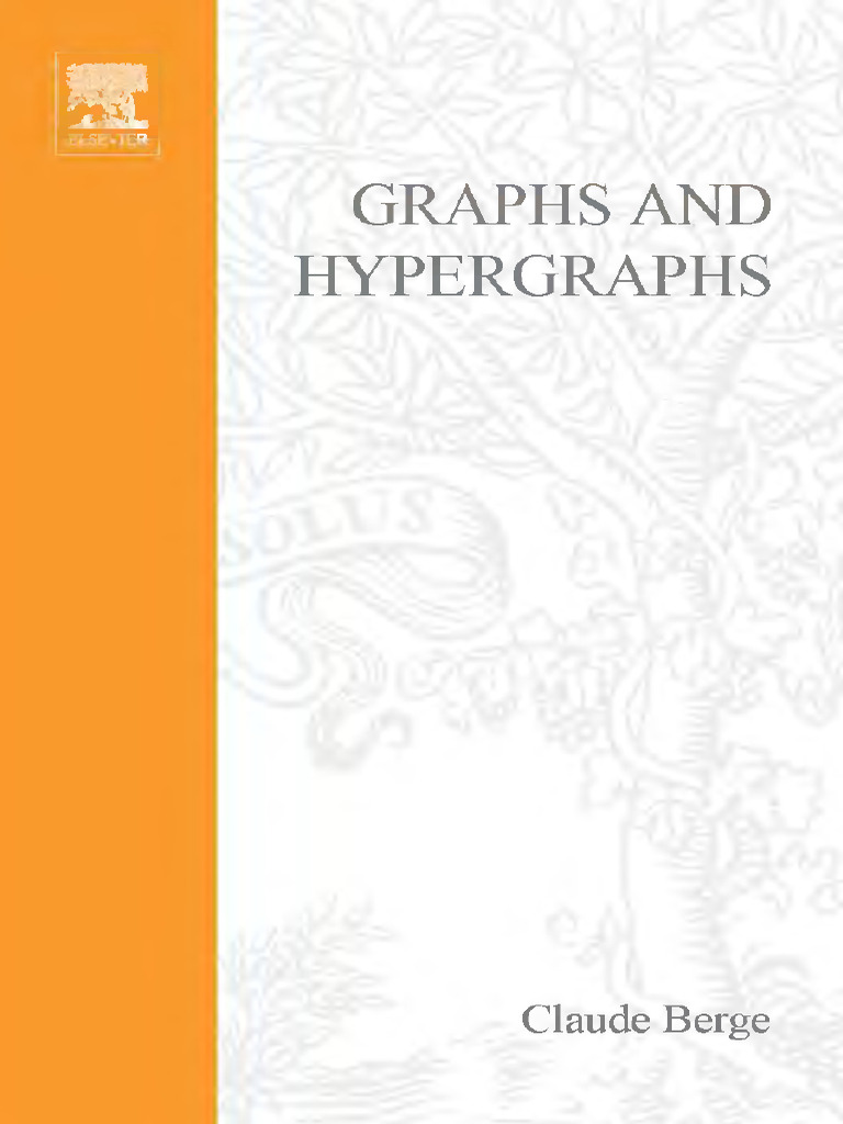Berge C. Graphs and Hypergraphs | PDF
