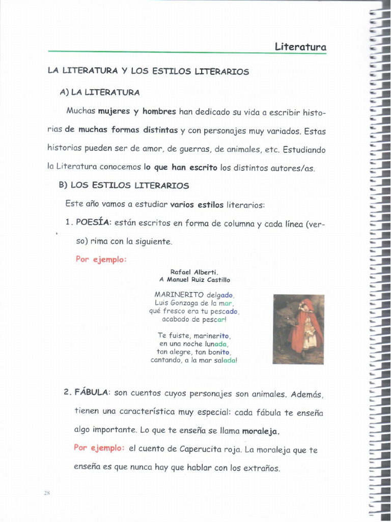 Literatura 1 Prosa Fábula Teatro Poesia | PDF