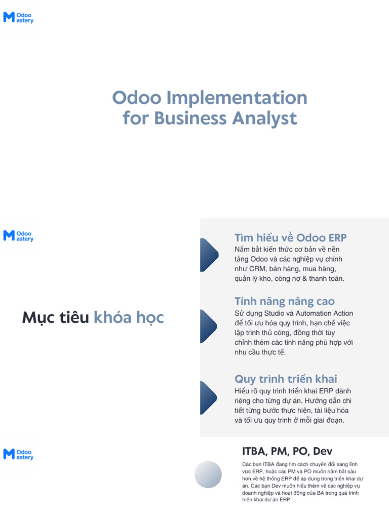 Odoo Implementation For BA | PDF