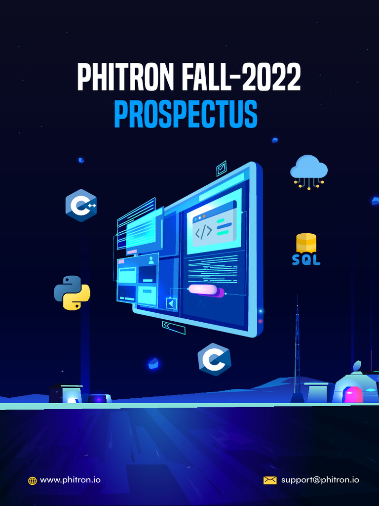 Phitron Fall 2022 Prospectus | PDF