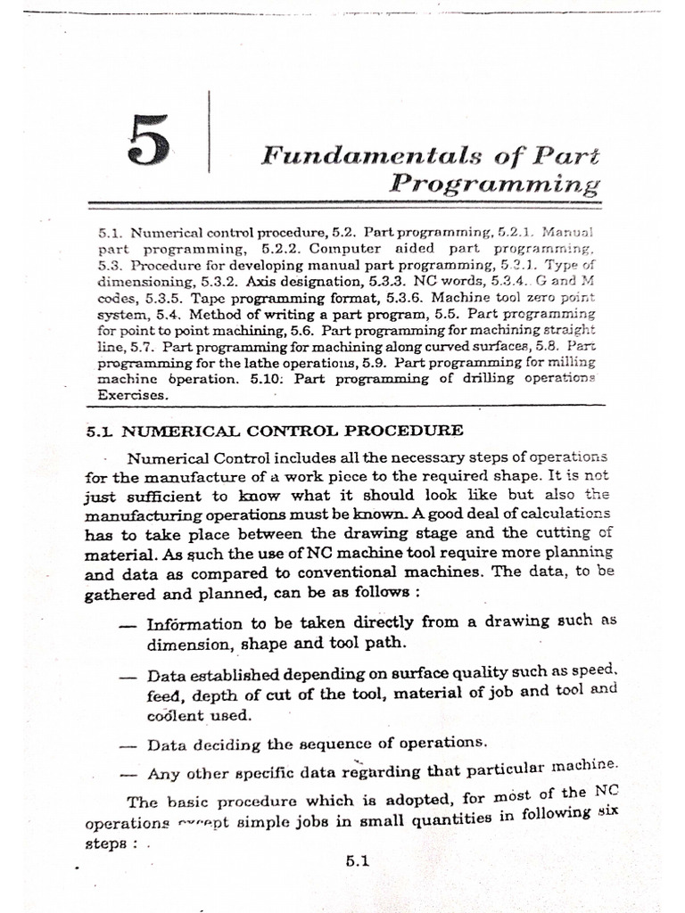 CADCAM CNC Part Programming | PDF