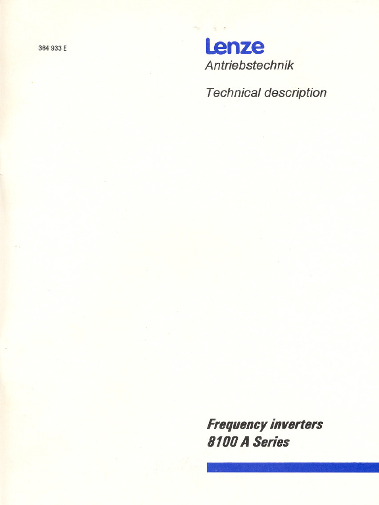 8100 a Series | PDF | Power Inverter | Electromagnetic Interference