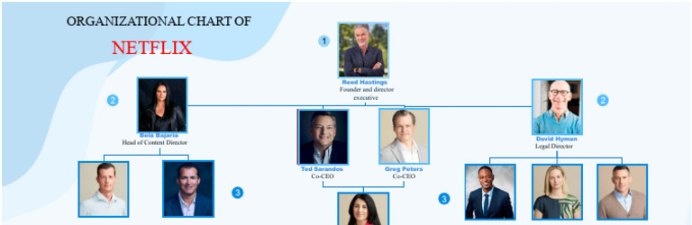 Netflix Organizational Chart 2025 | PDF