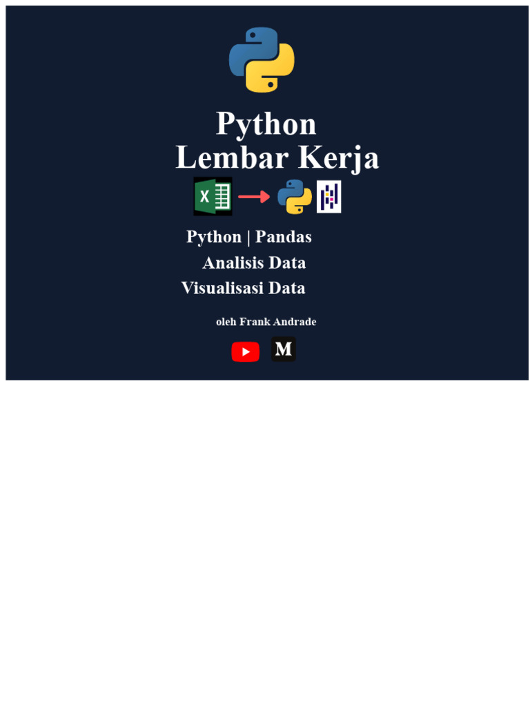 Lembar Cheat Python Untuk Pengguna Excel | PDF