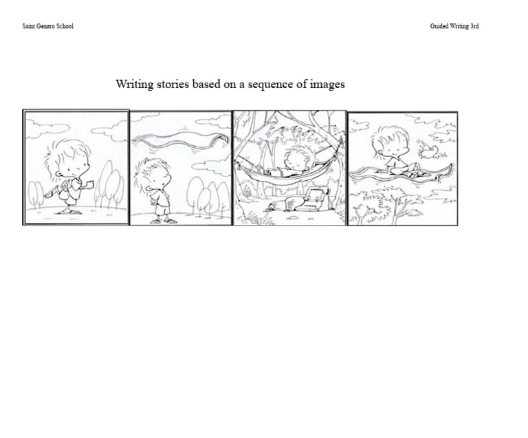 Writing Stories Based On A Sequence of Images | PDF