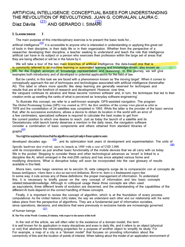 2023 - Treaty On AI and Law - Corvalan-Davila-Simari (With References) | PDF | Artificial ...