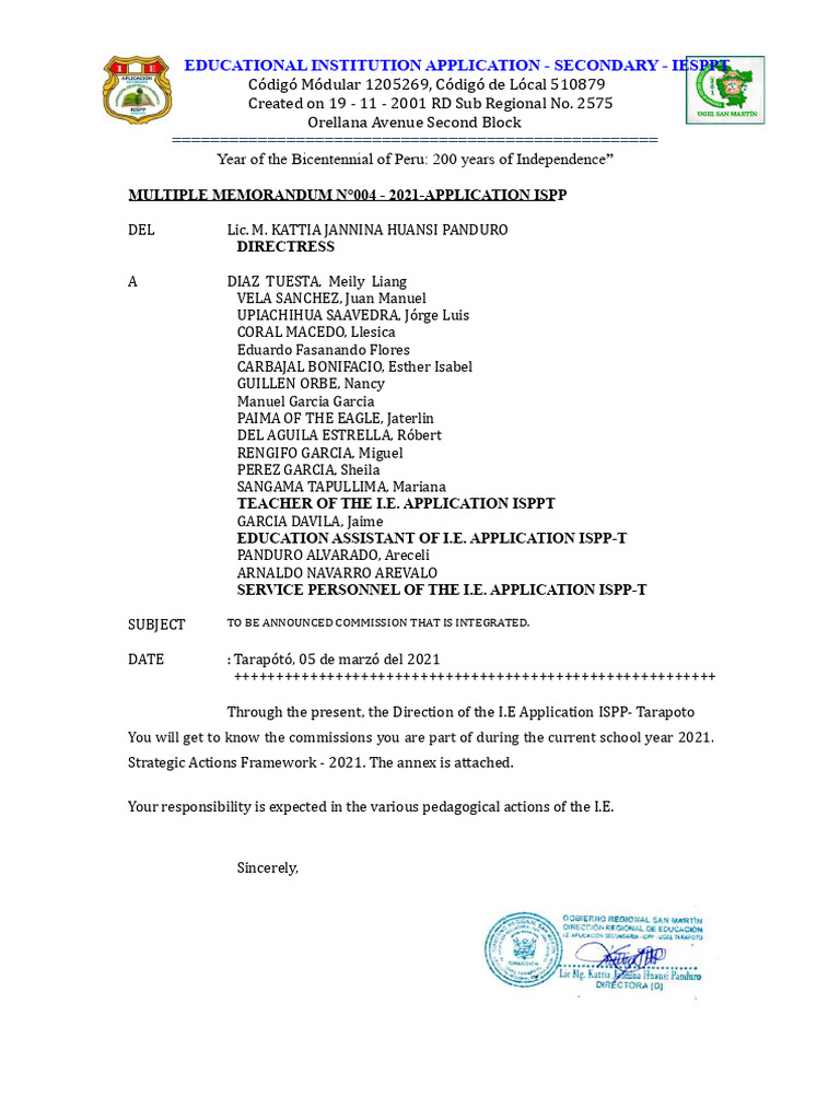 2021 Commissions Memo | PDF