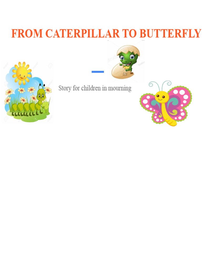 Story of A Caterpillar To Butterfly | PDF