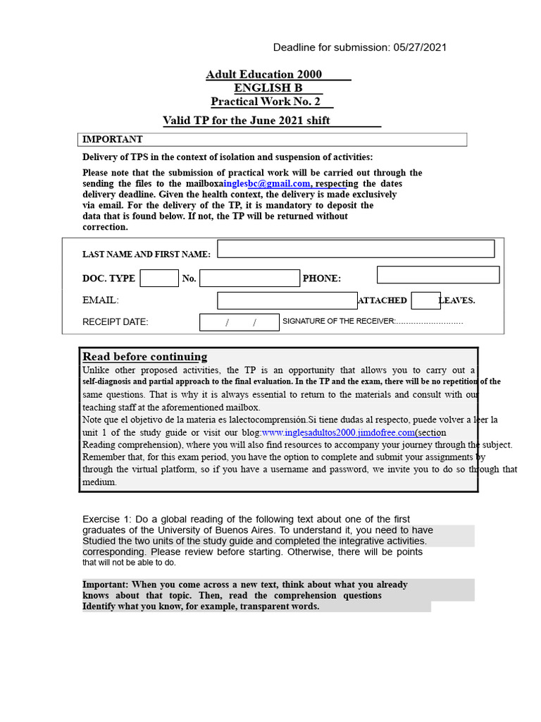 english-b-nes-tp2-june2021 | PDF | Woman | Women's Rights