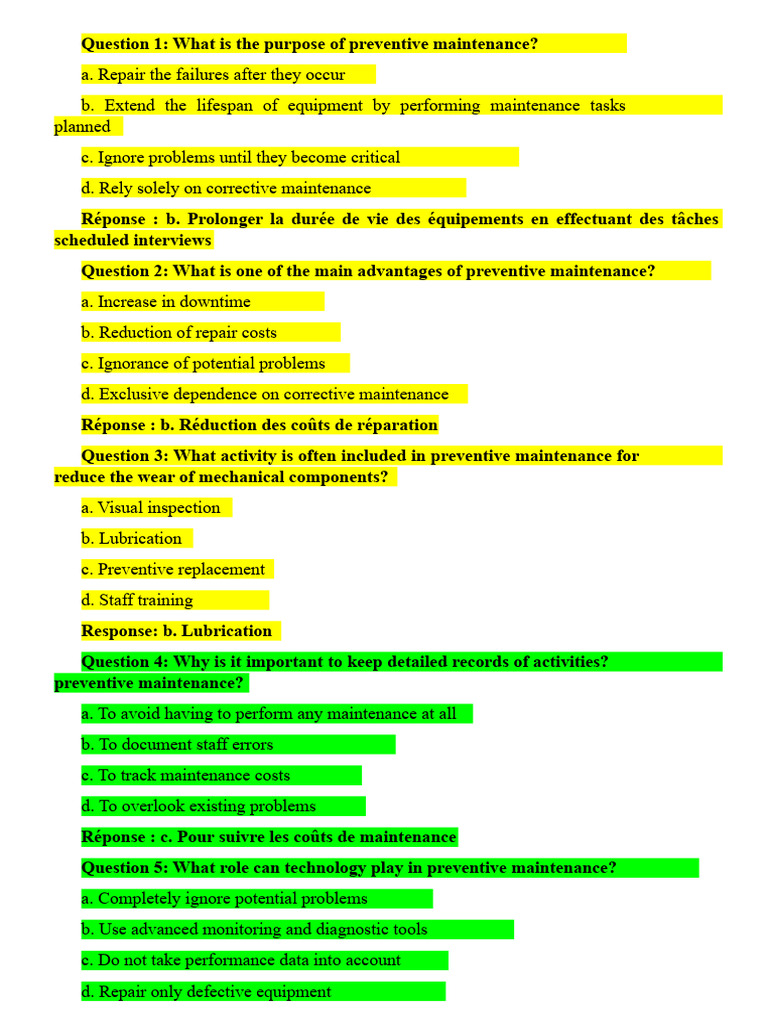 Benefits of Preventive Maintenance Explained | PDF | Safety