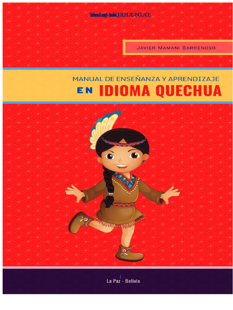 Teaching and Learning Manual in Quechua Language | PDF | Consonant ...