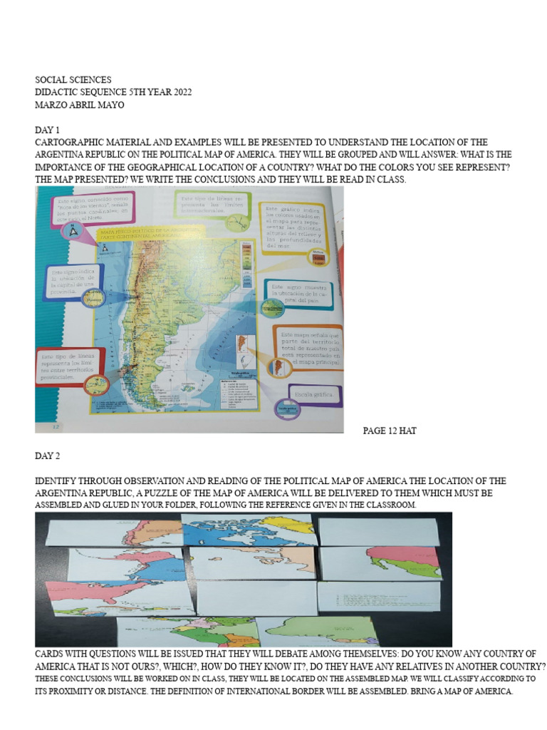 SOCIAL SEQUENCE 5° MARCH APRIL MAY 2022 | PDF | Map