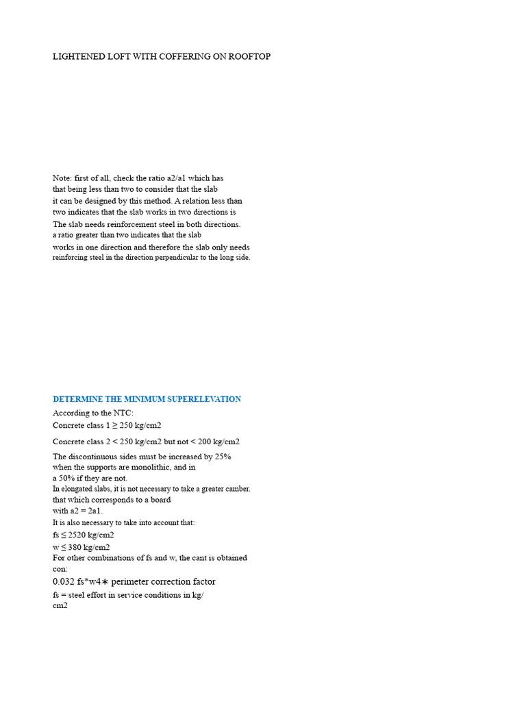 Coffer Design for Lightweight Slabs | PDF | Composite Material | Materials